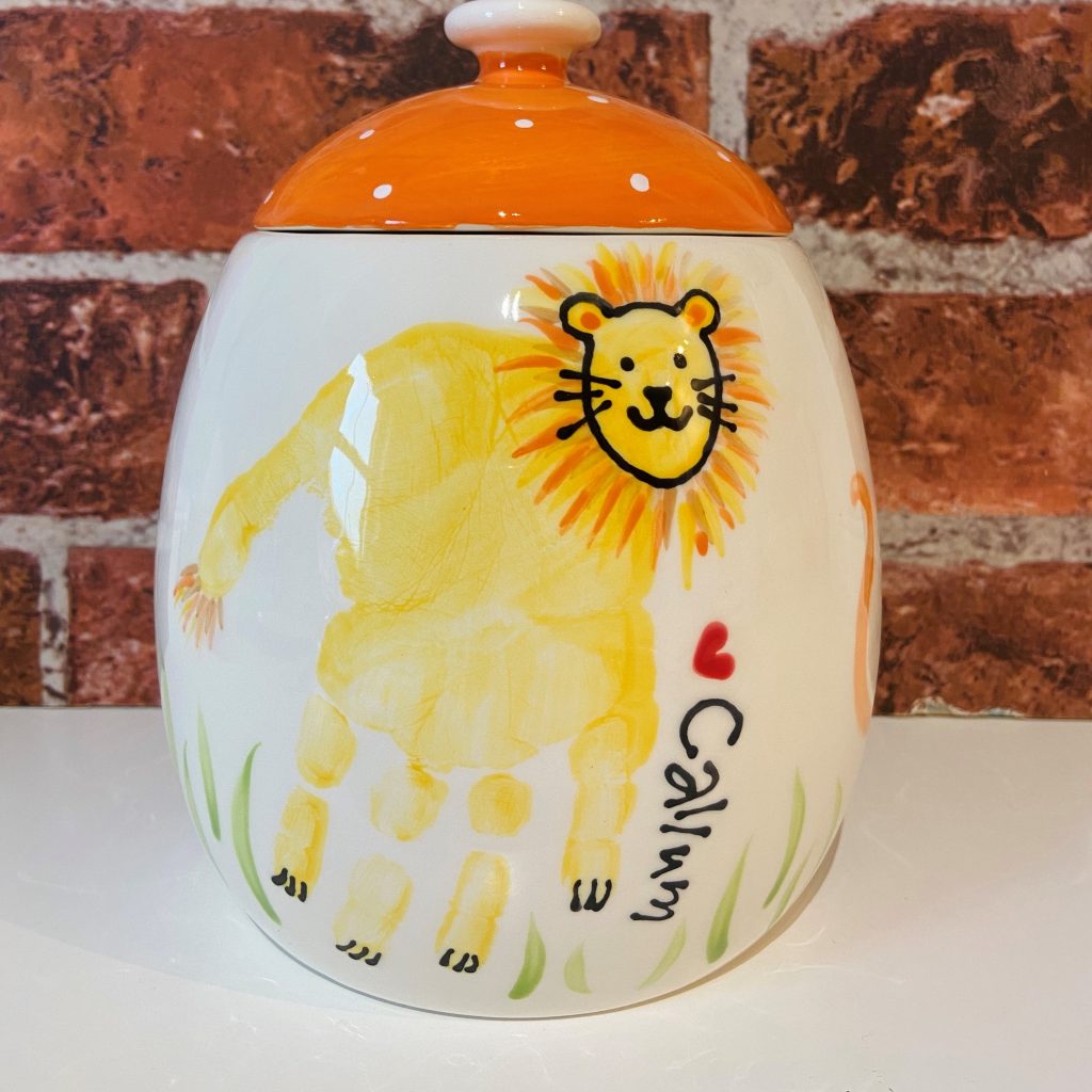 Lion Cookie Jar | Popolo Ceramico