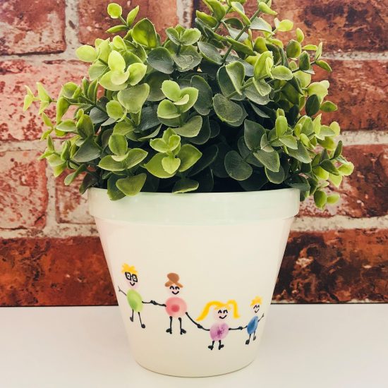 Fingerprint Family Plant Pot | Popolo Ceramico